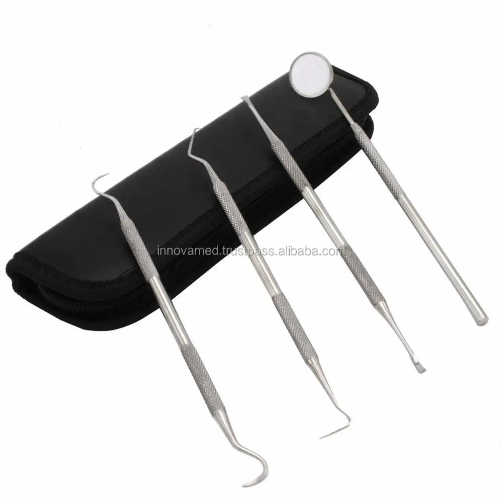 Dental Hygiene Instruments Kit/ 5 Pieces Dental Hygiene Kit With ...