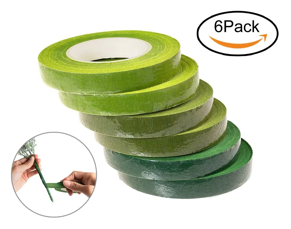 Rosenice Tapes Floral Broad Adhesive Tape For Packaging For Bouquet Stem Wrap Tape Green Ns t rosenice-tapes-floral-broad-adhesive-tape-for-packaging-for-bouquet-stem-wrap-tape-green-ns-t
