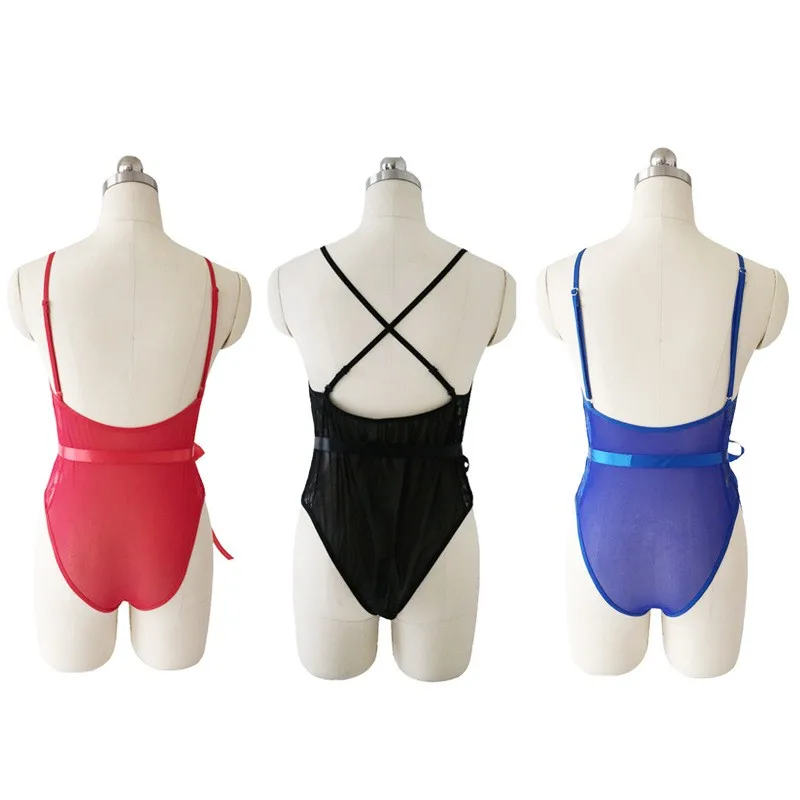 Sexy Lace Plus Size Mesh Lingerie Sexy Pajamas For Fat Women - Buy Sexy ...