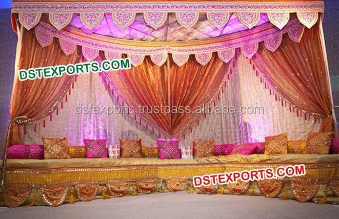 Punjabi Wedding Jago Mehndi Night Decorations by DSTEXPORTS