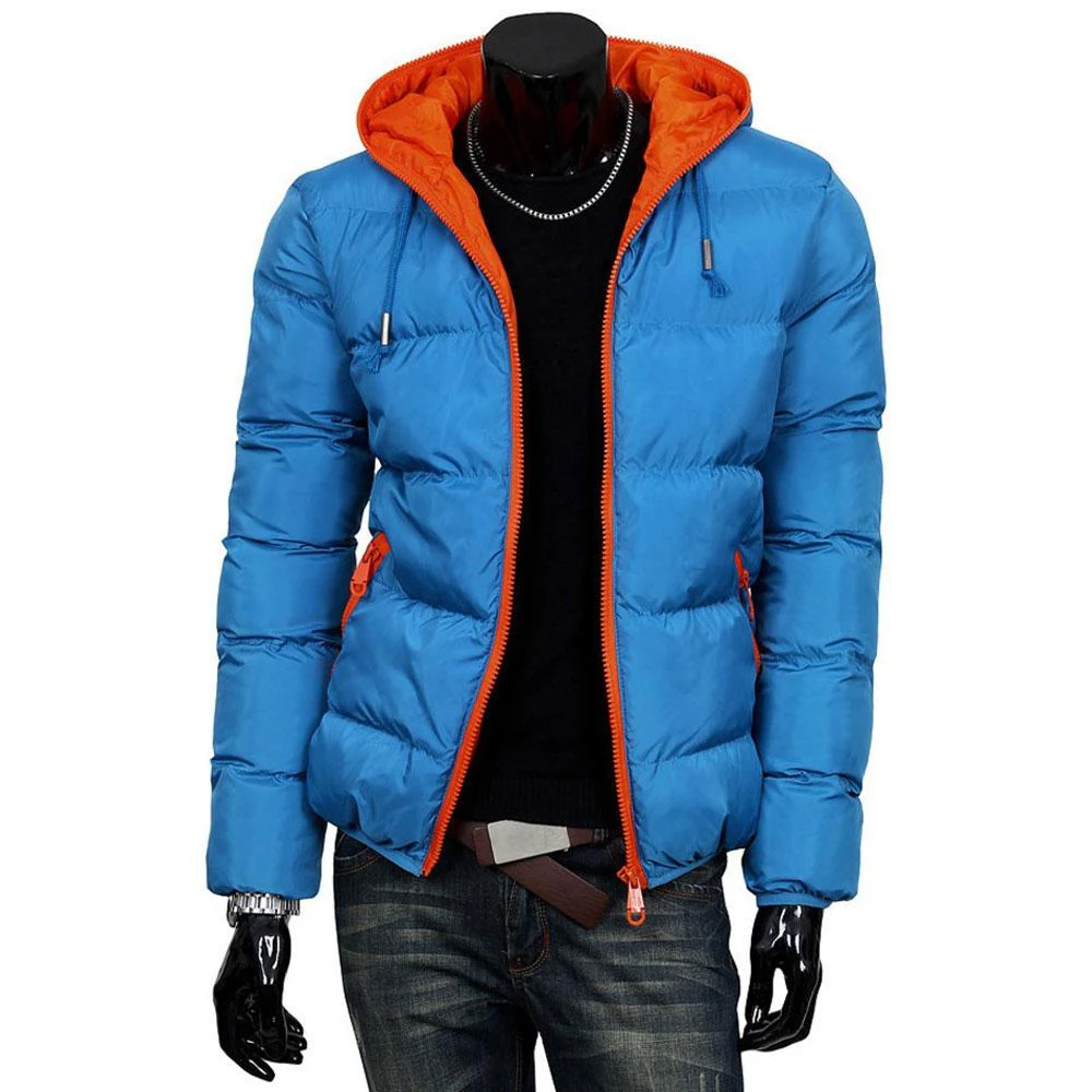 Puffer Jacket Men Custom Outdoor Male Bubble Jacket Mens Warm Winter ...