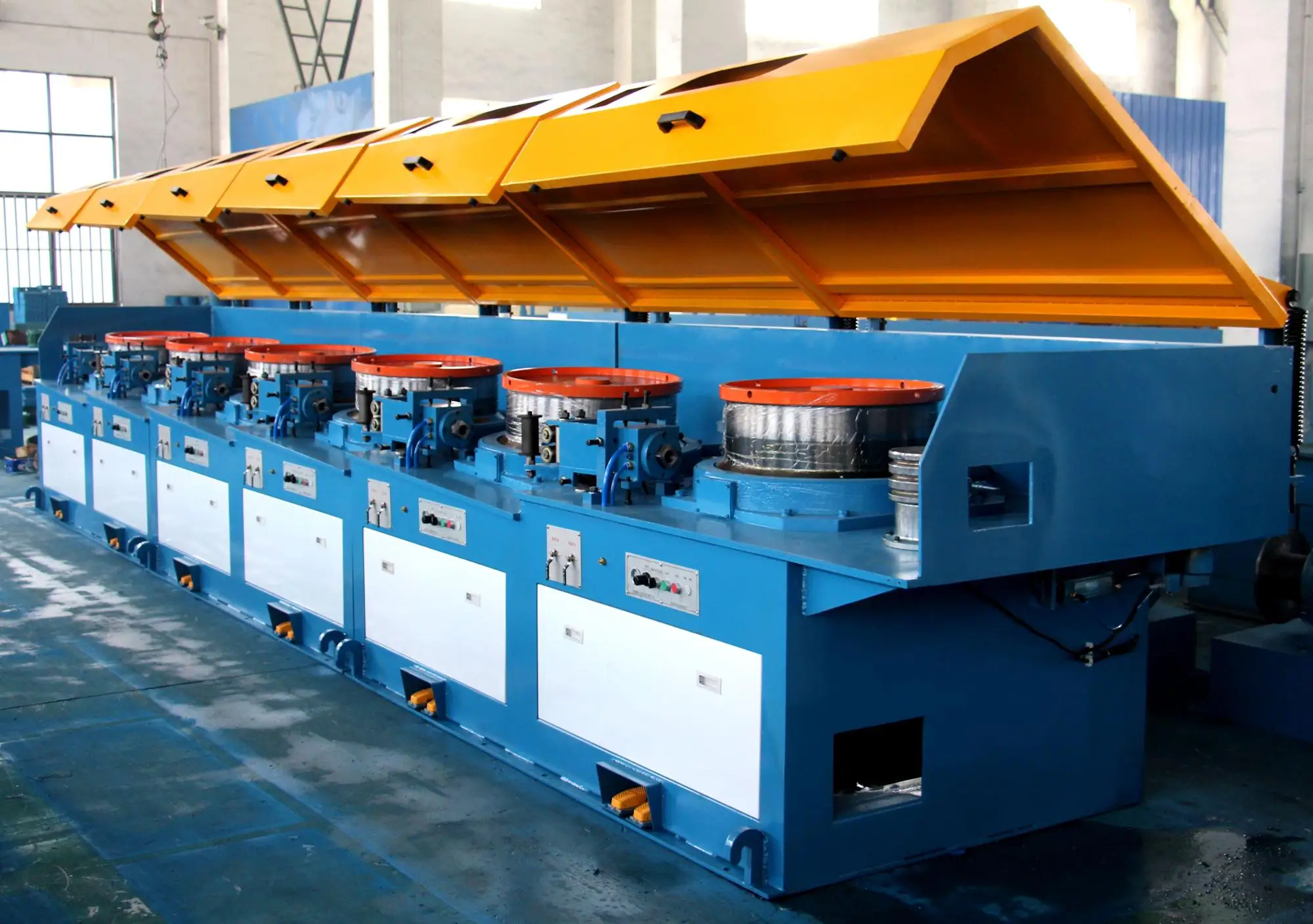 Straight Line Wire Drawing Machine For Iron Wire Steel Wire - Buy Wire ...