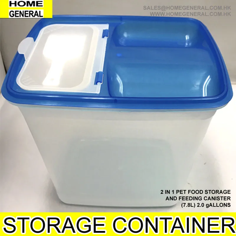 Storage General,Plastic Storage Container With Lid And Scoop,Storage ...