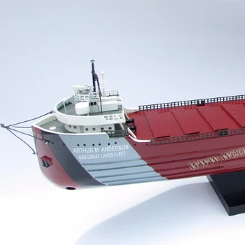 Ss Arthur M. Anderson Great Lake Cargo Ship Wooden Model Ship - Tanker ...