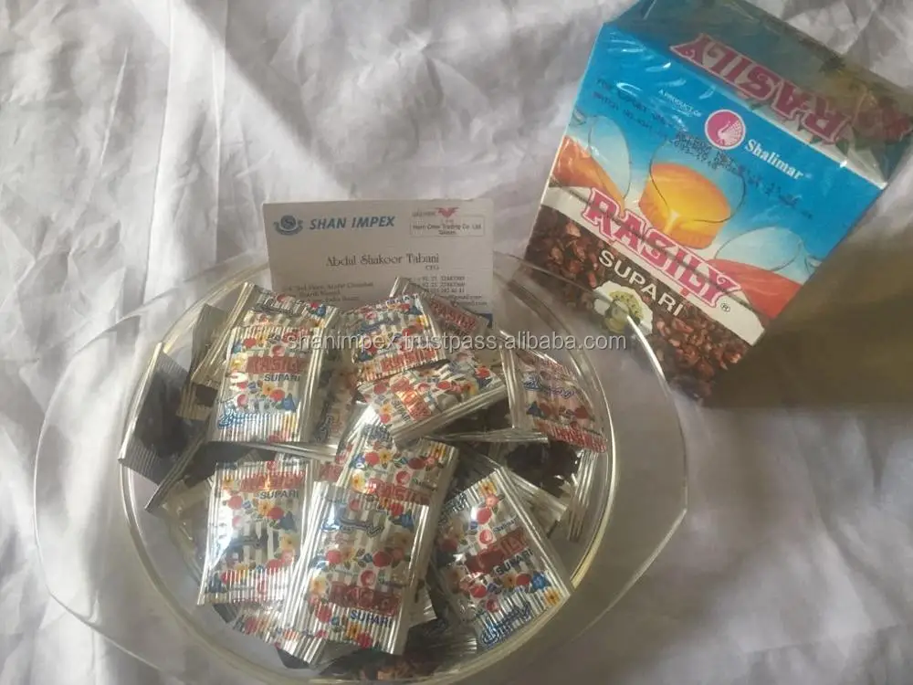Rasily Sweet Supari 24 Packets X 36 Boxes Carton - Buy Sweet Supari,5 ...