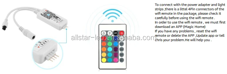 Wifi Wireless Led Smart Controller Compatible With Android And Ios ...