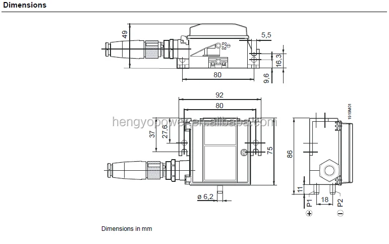 Siemens Differential Pressure Sensor Qbm4100-1u - Buy Siemens Pressure ...