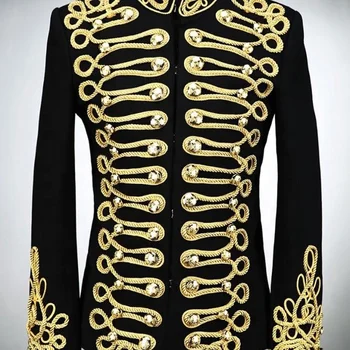 Napoleon Chic Black Autumn Luxury Outer Golden Rope Deco Napoleon ...