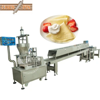Industrial Crepe Making Machine Fully Automatic For Food Bakery Savory ...