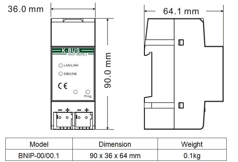Manufacturer Knx Ip Interface Remote Programming Knx/eib Gvs K-bus Smart Home/building ...