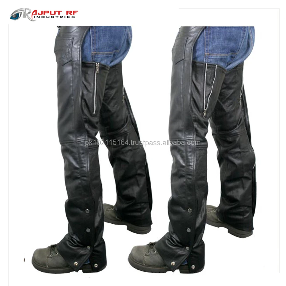 Wholesale Leather Men Chaps - Durable Motorbike Racing Gear