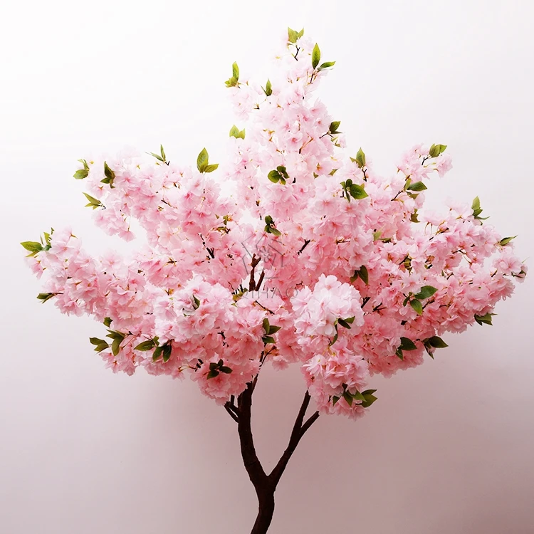 Wholesale Silk Sakura Table Desk Centerpiece for Weddings
