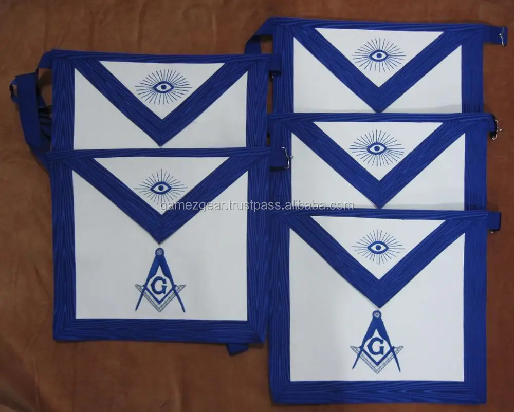 Highest Quality Masonic Master Masons Apron And Accessories - Buy Hand ...
