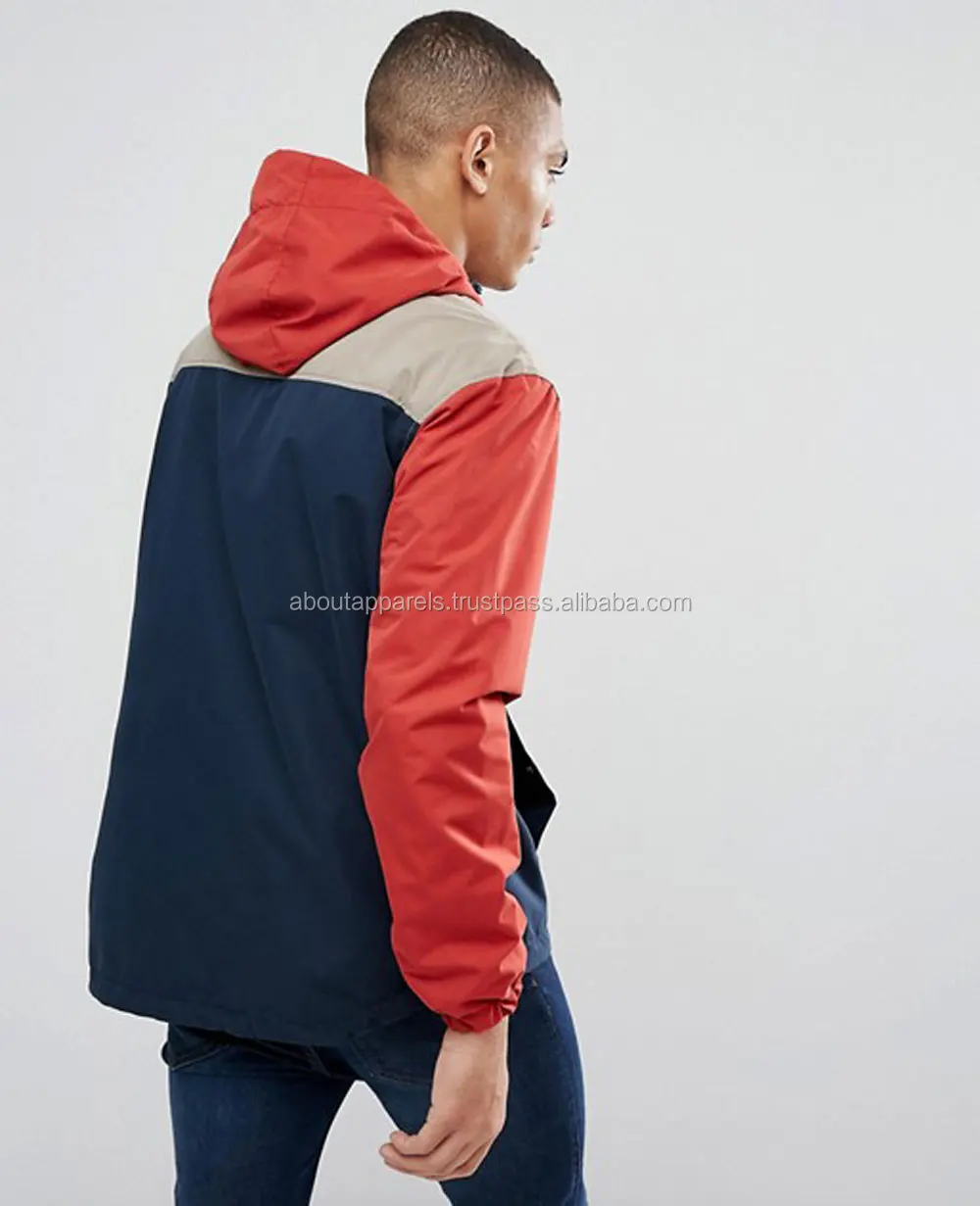 Wholesale Cheap Custom Pullover Hooded Windbreaker Jackets - Buy High ...