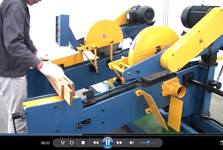 Woodworking Double End Trim Saw Mills Machine - Buy Double End Trim Saw ...