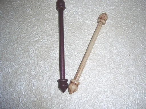 Custom Made Wooden Scroll Rods - Perfect for Wedding Invites