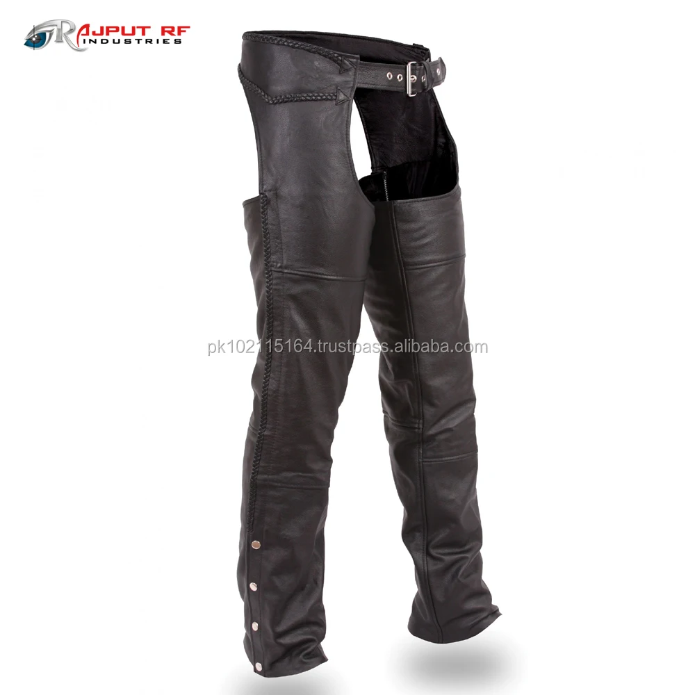 Wholesale Leather Men Chaps - Durable Motorbike Racing Gear