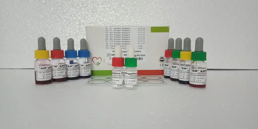 Widal Febrile Antigen Test Kits - High Accuracy Controls