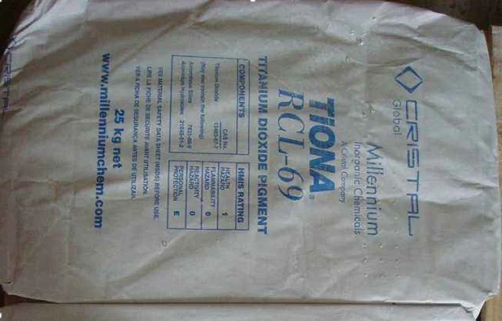 Rutile Grade Tio2 White Powder Pigment - Tiona RCL-69