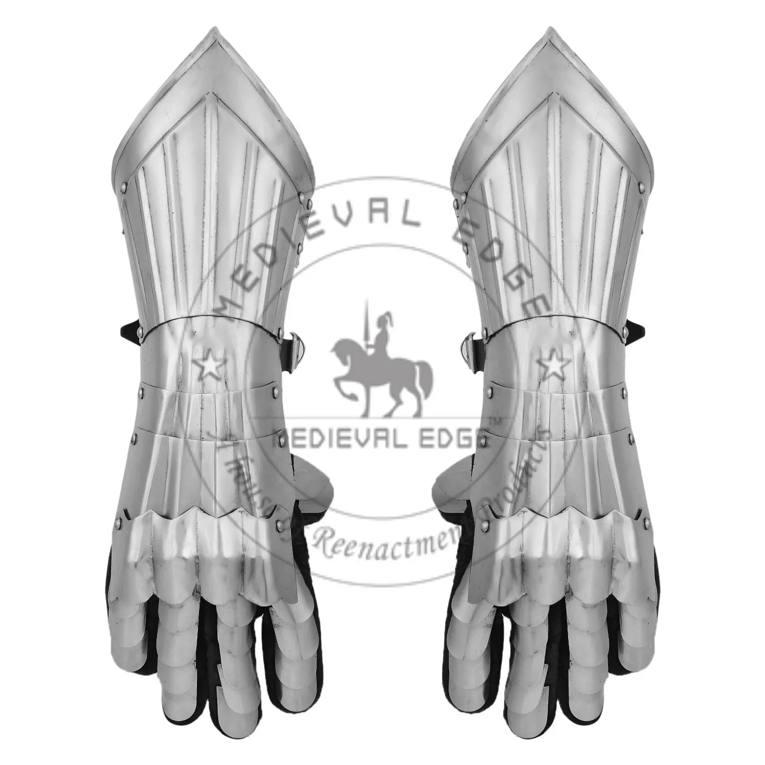 Fantasy Gauntlets Sca Armor Gauntlets Gloves Iron | Silver Handmade ...