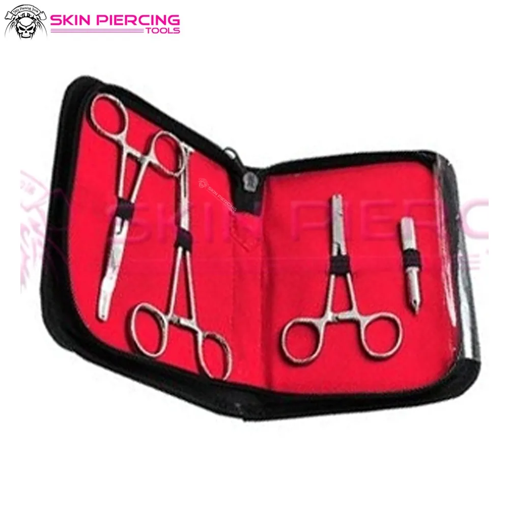 Body Piercing Tool Large Ring Opener Pliers Without Long Tip And With 8 ...