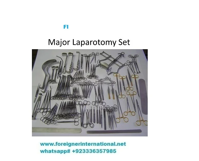BASIC LAPAROTOMY SET SURGICAL Medical/instruments Surgery Set
