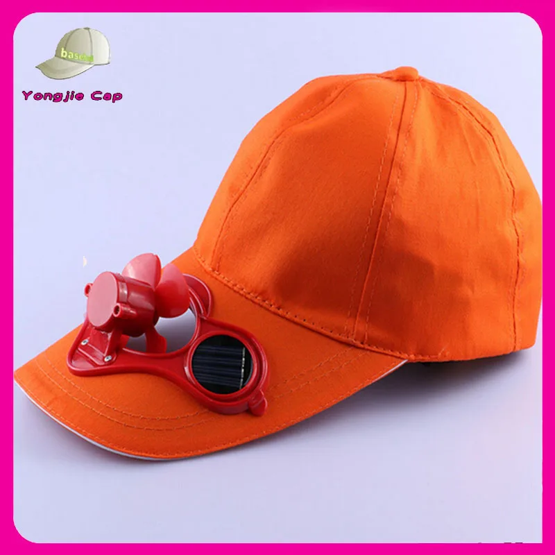 Wholesale Baseball Cap With Fan Custom Blank Solar Powered Fan Cap Hat ...