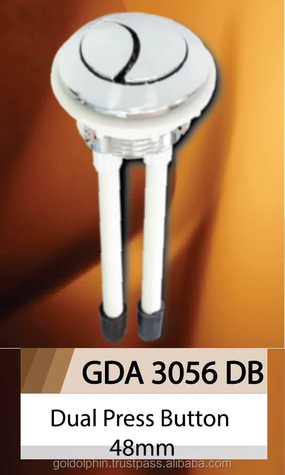 Toilet Dual Press Button 48mm - Buy Press Stud Buttons,Toilet Dual ...