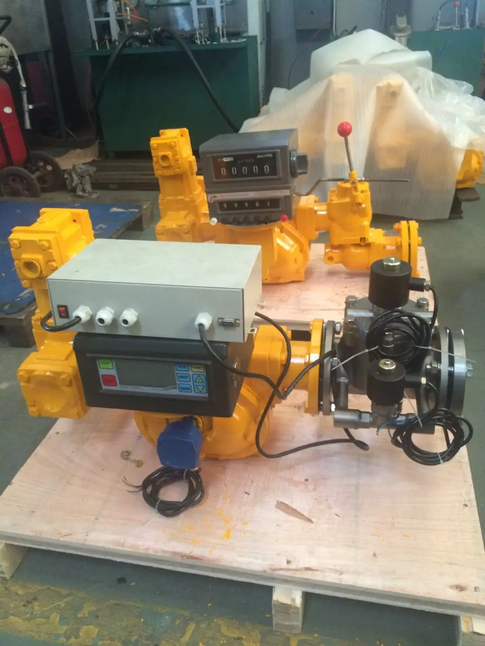 Liquid Controls M7 100 GPM Liquid Flow Meter for Diesel & Oil - OEM