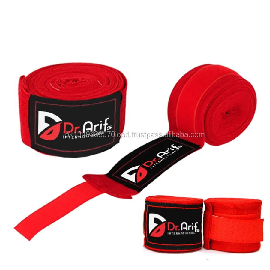 Ladies Boxing Hand Inner Wrap Women Gloves Bandage Mma Punch Wrist Pink ...