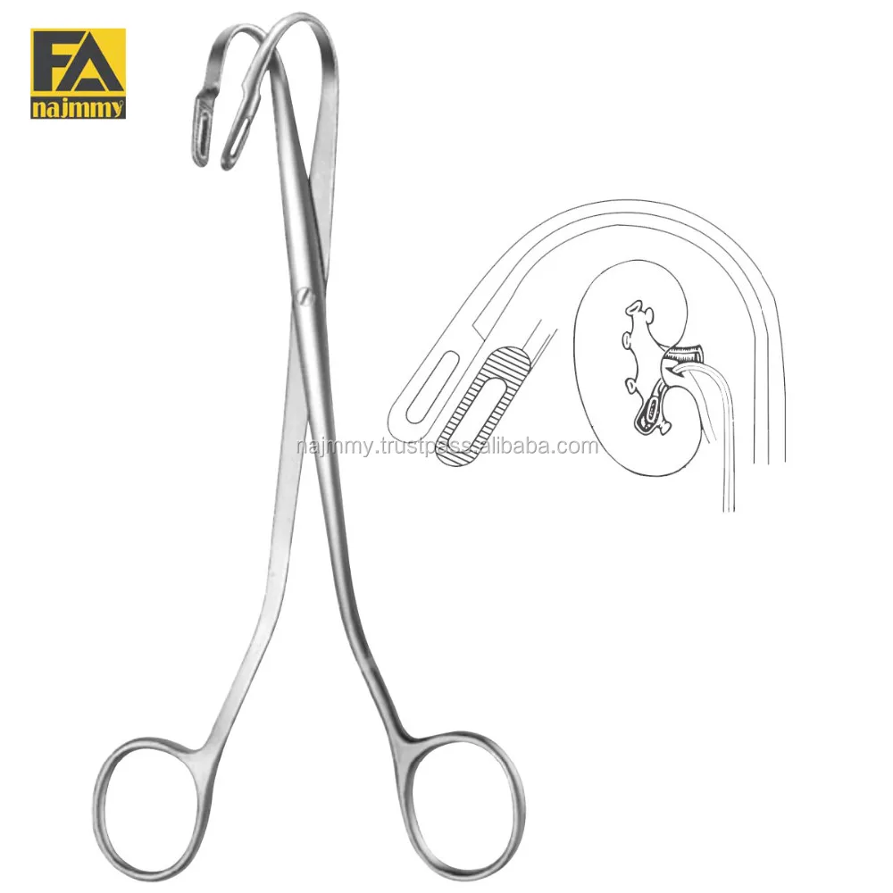 Randall Kidney Stone Clamps Forceps (full Curved) - Buy Surgical ...