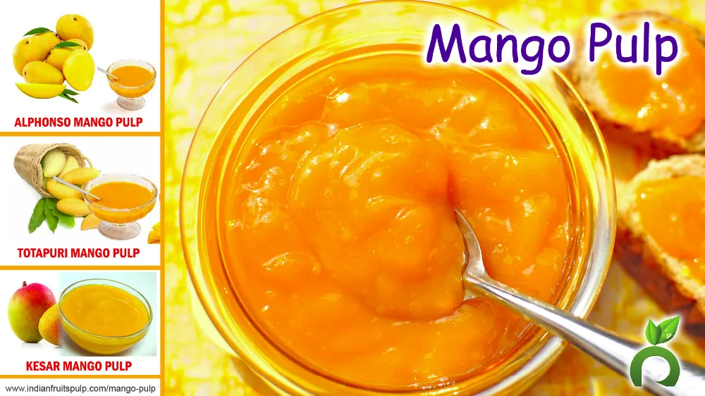 Premium Quality Natural Mango Pulp - Buy Premium Quality Natural Mango ...