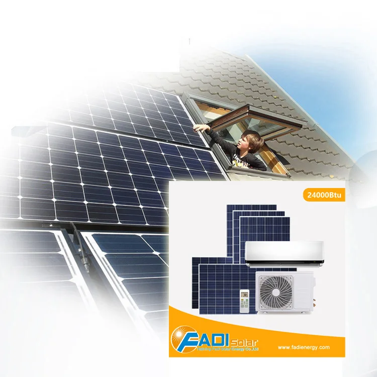 24000 Btu Hybrid Ac Solar Panel Cell Room Air Conditioner - Buy Solar ...