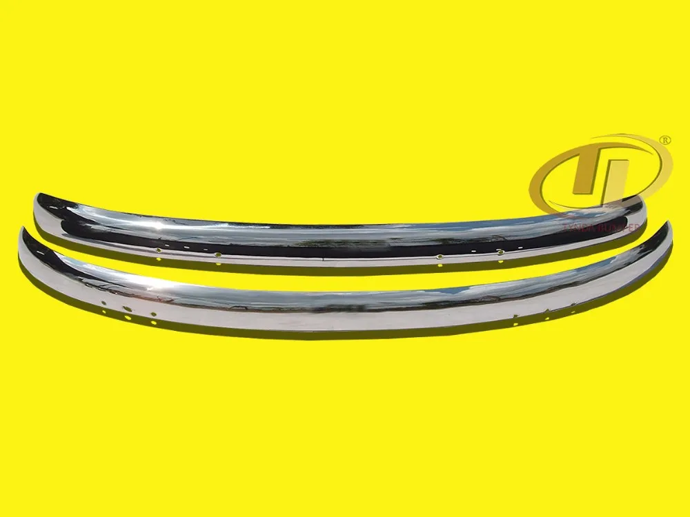 Vws Beetle European Blade Style (1955-1972) Stainless Steel Bumpers ...
