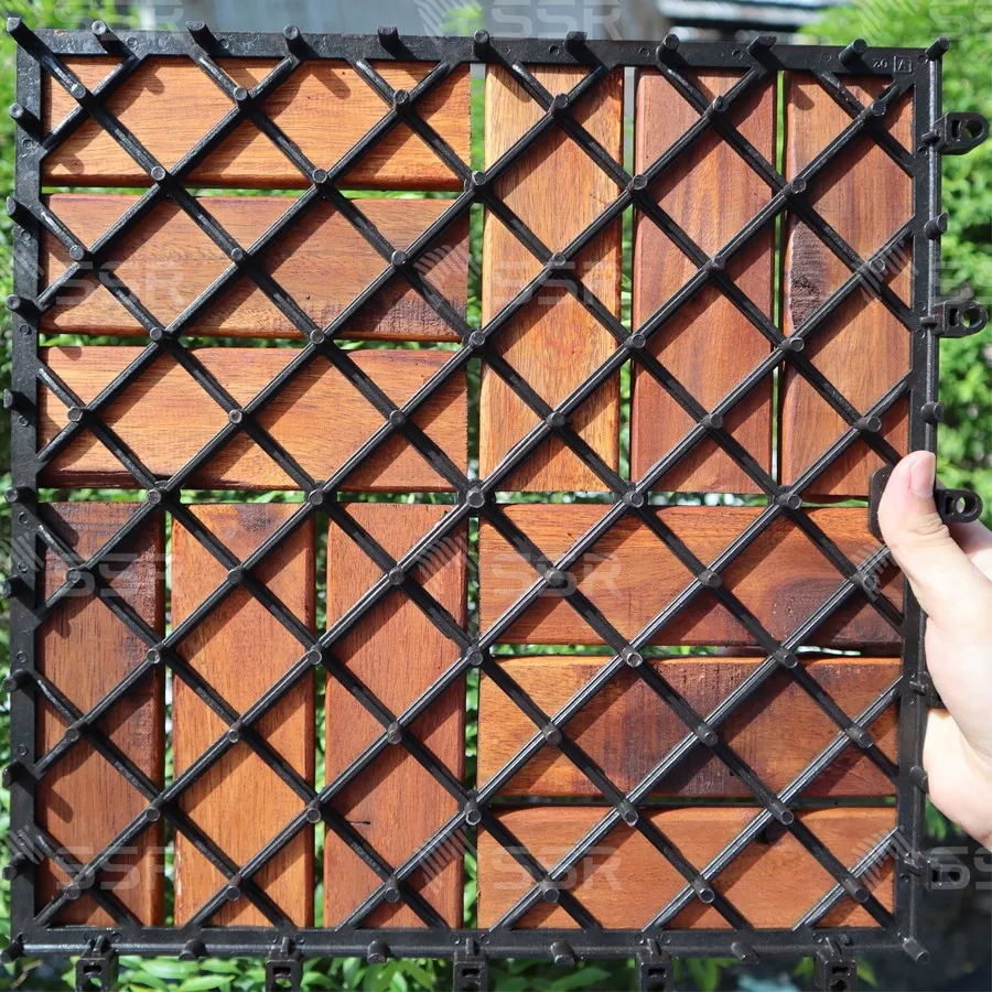 Teak Interlocking Deck Tiles Teak Wood Deck Tiles Teak Floor Tiles ...