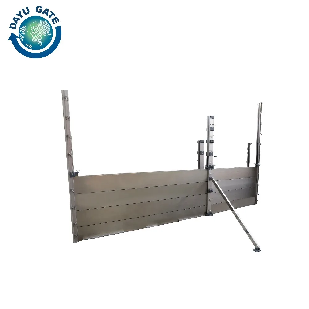 Prevention Control Flood Barrier Aluminum Gate - Buy Sandbags For ...