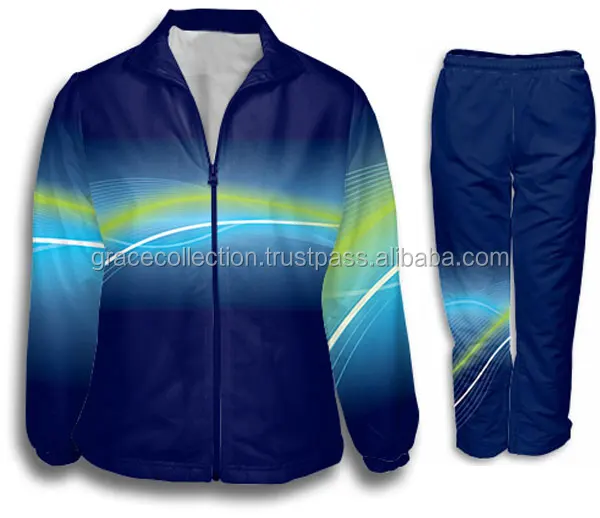 Football Sublimation Track Suit Design For Sports Teams 100% Polyester ...