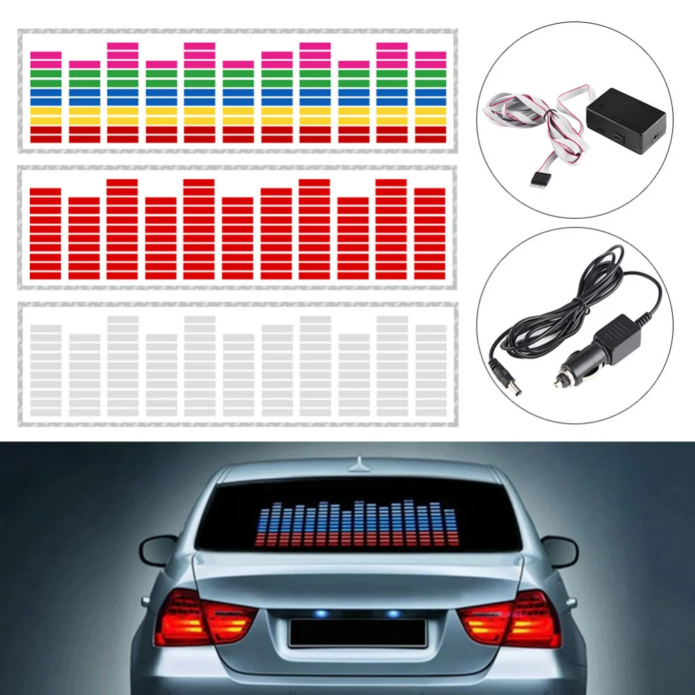 Sound on Sticker - Equalizer Glow LED Light Car Stickers