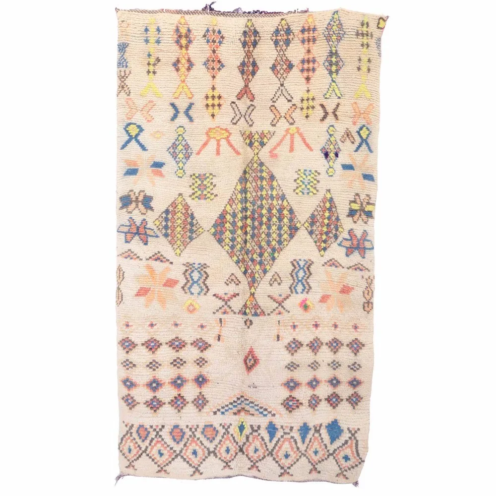 Azilal Rug Vintage Moroccan Rugs Wholesale Tribal Berber Carpet A1341 ...