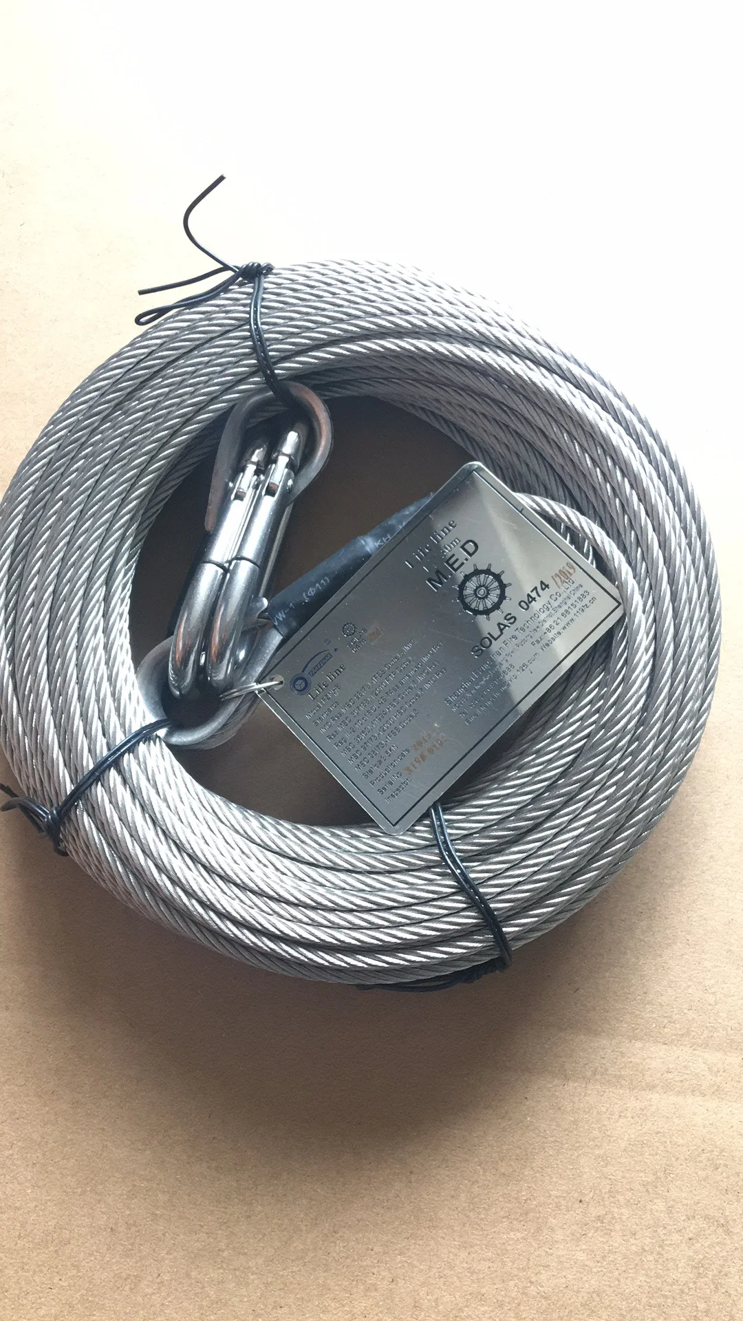 Ec Certificated Firefighter's Outfit Stainless Steel Fireproof Lifeline ...