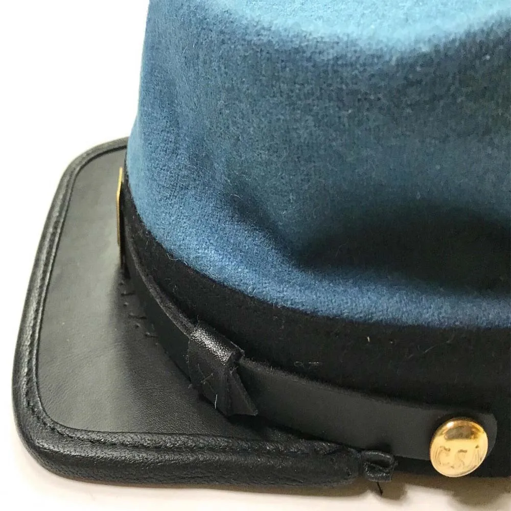 Civil War Confederate Infantry Early War Kepi Forage Hat Military Head ...