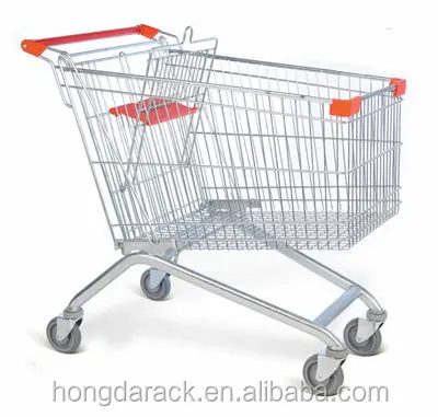 Top Retail Cheap Carts Retail Quality Double Basket Shopping Cart - Buy ...