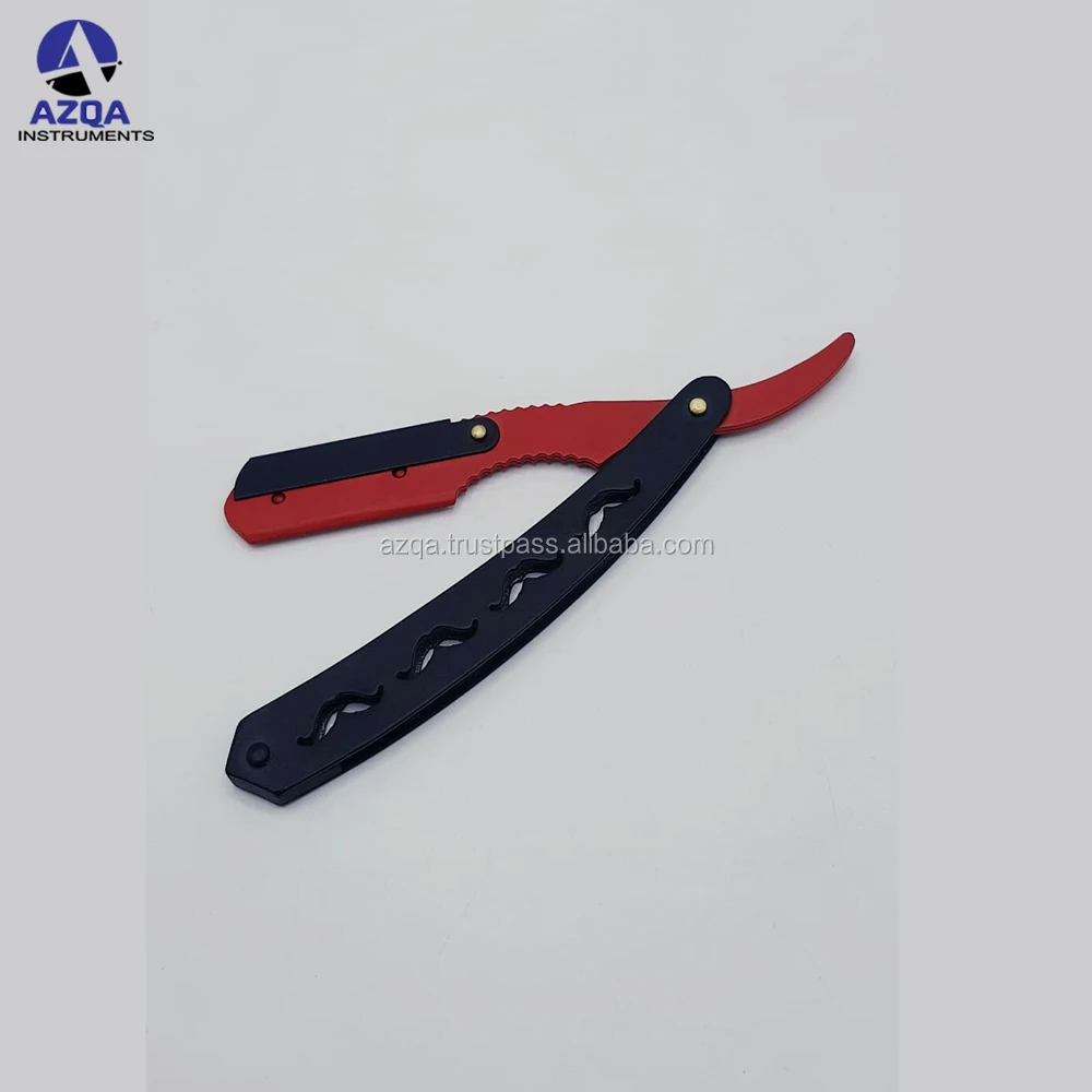 Wholesale Stainless Steel Barber Razors For Shaving Red Black With ...