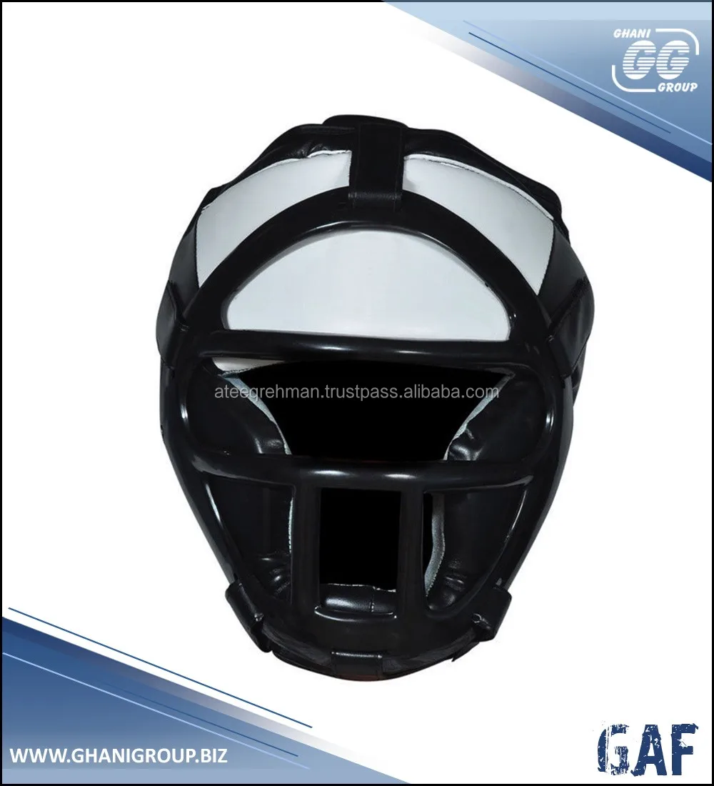 GAF Martial Arts Sparring Gear White Leather Kick Boxing Training ...