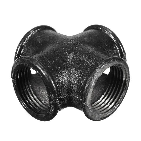 Konektor Fitting Berulir Besi Maling 4 Arah,Konektor Fiting Pipa Silang ...