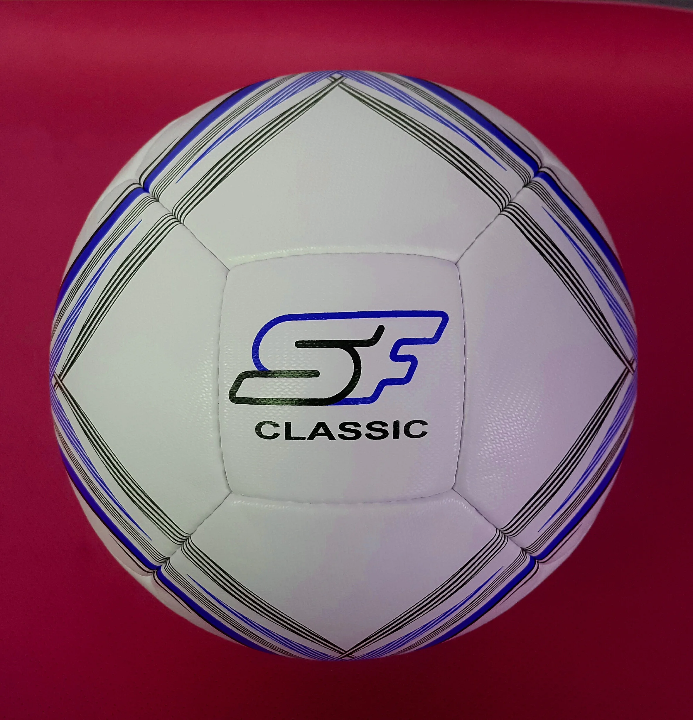 Club Football Soccer Ball Match Football 4 Ply 14 Pane Size 5 Offitial ...
