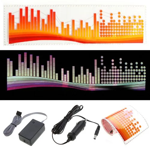 Sound on Sticker - Equalizer Glow LED Light Car Stickers