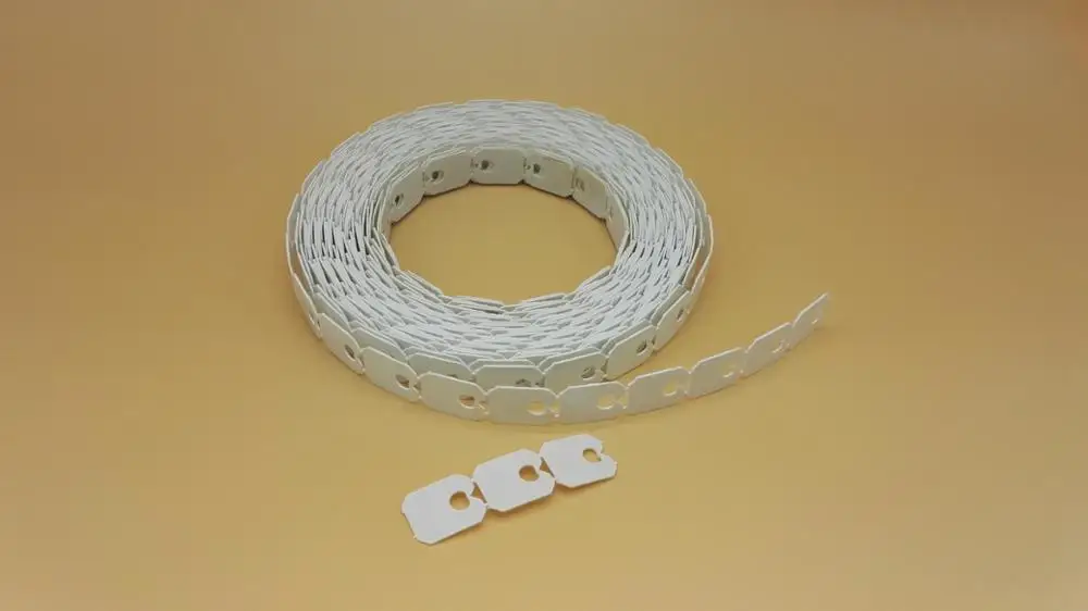 26*22mm White Bread Clips/plastic Kwiklock/used For Bread Clip Machine ...