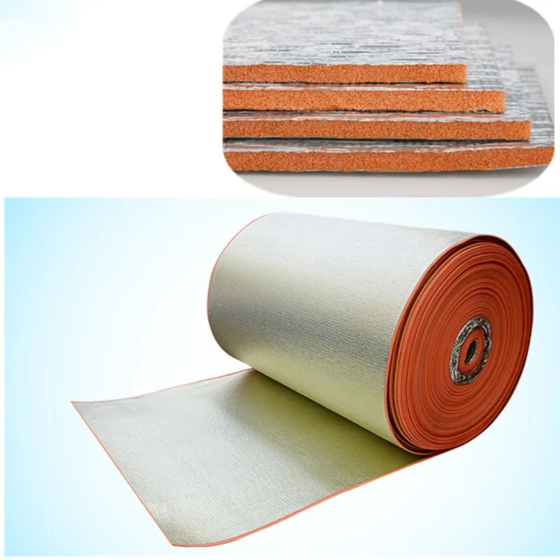 Custom Size Silver Polyolefin Foam Insulation Board,Fire Retardant ...