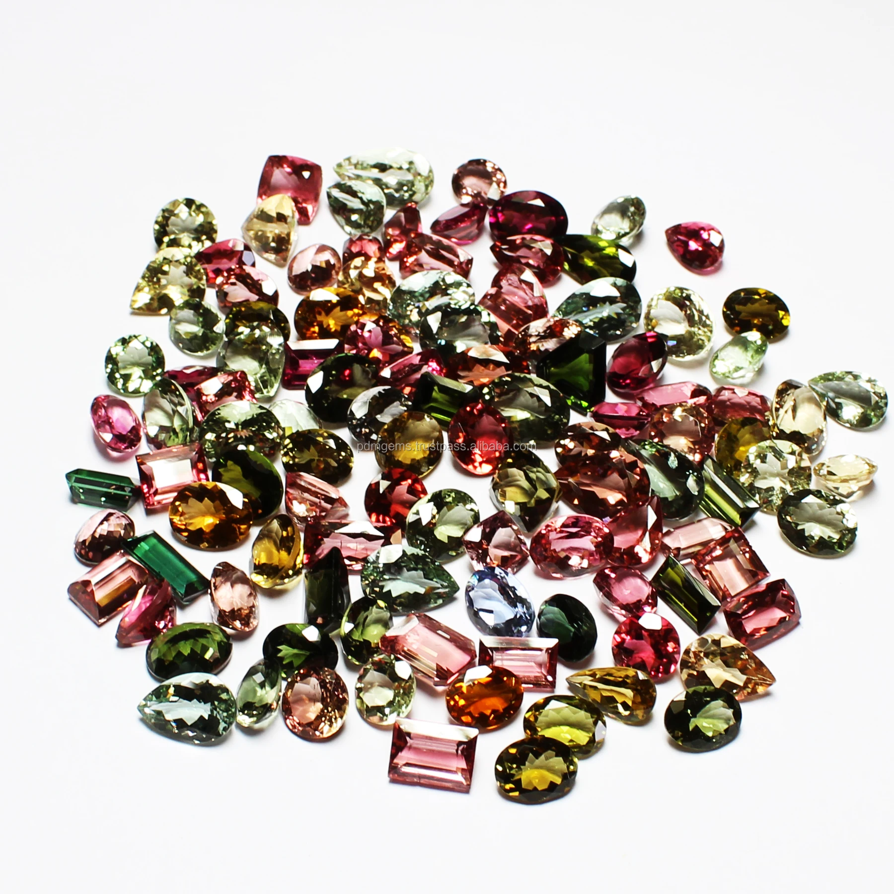 Natural Tourmaline Faceted And Polished A.a.a High Grade Best For Ring ...